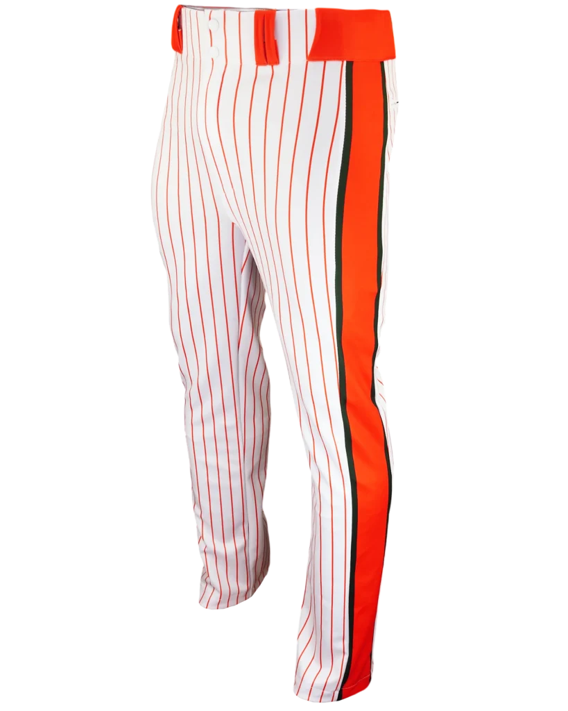 FULL SUBLIMATION TAPERED OPEN-BOTTOM BASEBALL PANTS W/ SUBLIMATED SIDE ...